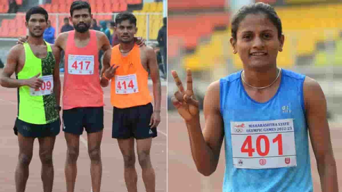 Maharashtra State Olympic Games: Athletes Hirave, Kewate, Shivankar ...