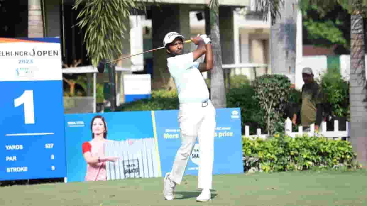 Delhi-NCR Open Golf: Sudhir Sharma makes dream start to take clubhouse ...