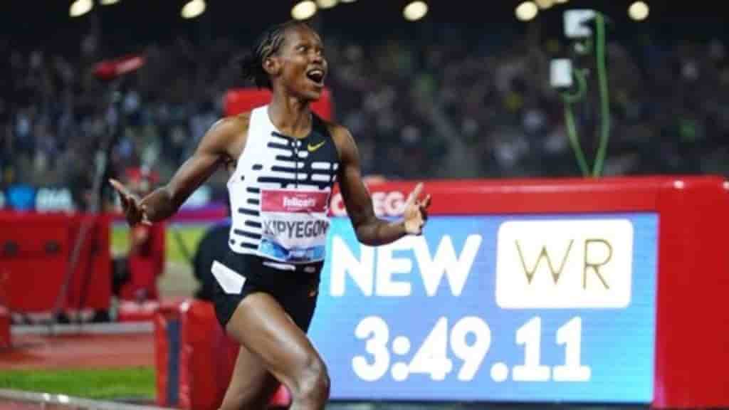 Athletics: Kipyegon sets World Record in 5000m; Girma races to 3000m ...