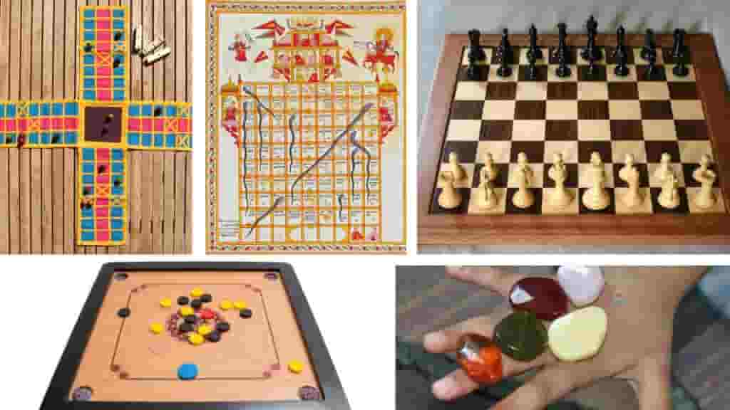 Popular Indian Ancient Board Game: Journey to the Past