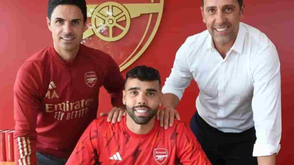 Spanish goalkeeper David Raya | Sports Digest