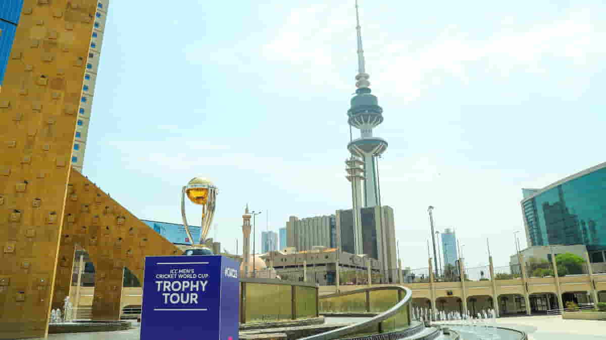 ICC Men's Cricket World Cup 2023 trophy | Sports Digest