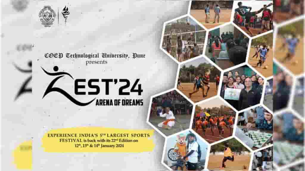 ZEST'24: COEP Tech's National Sports Festival Returns for 2024, Enrol Now!