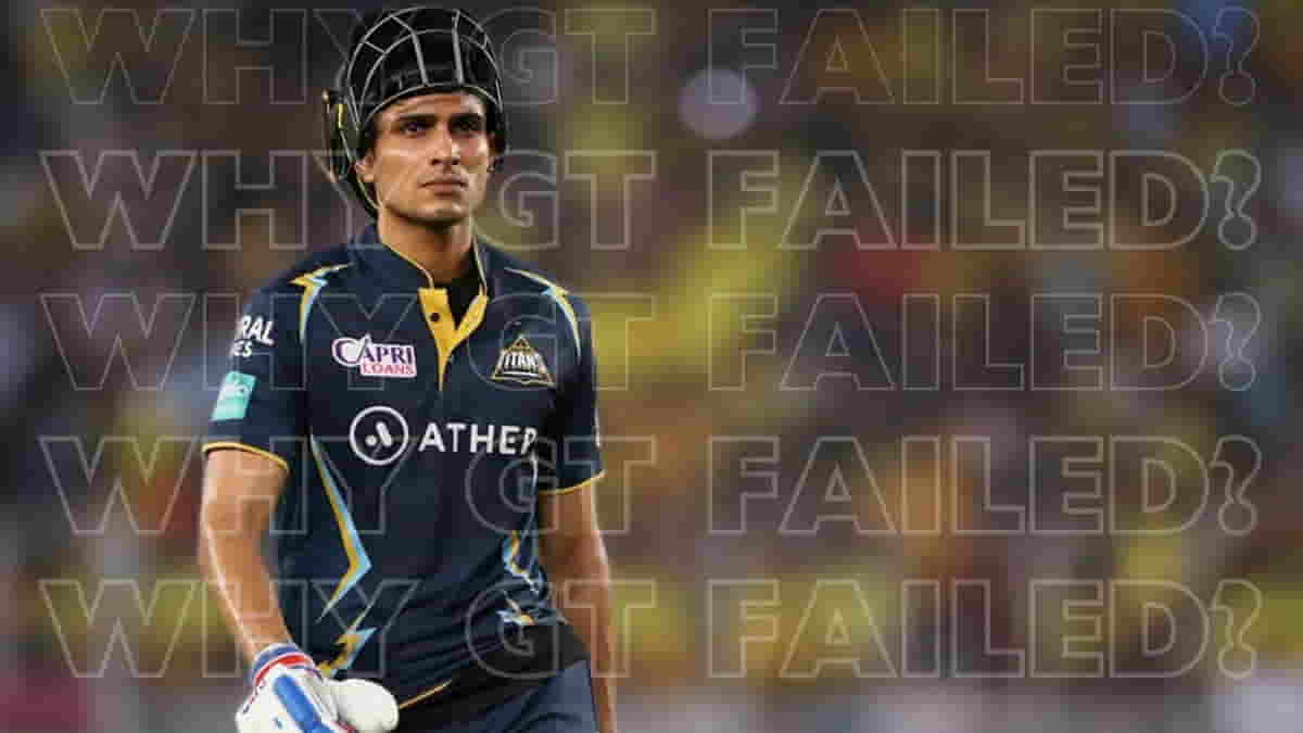 Reason Behind Gujarat Titans' Struggle in the IPL 2024
