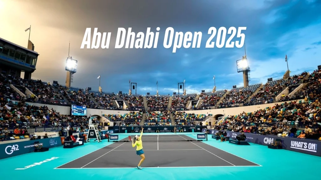 Abu Dhabi Open 2025: Prize Money Breakdown and Points