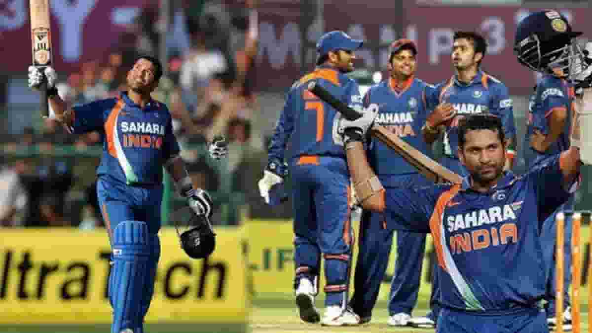 Sachin Tendulkar: On This Day Made 1st Double Ton Of ODI