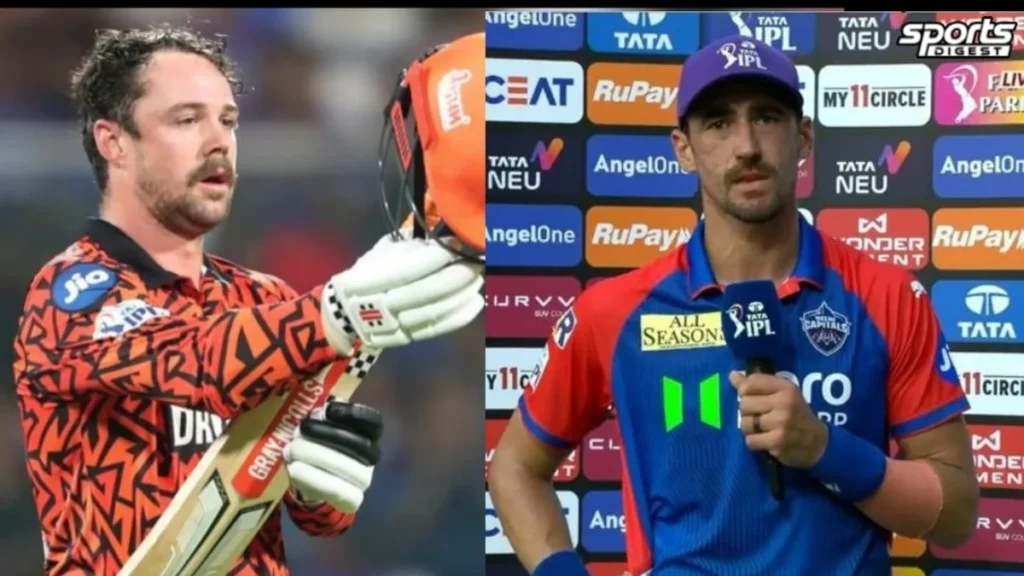 IPL 2025: Mitchell Starc Trolls Travis Head After Stunning Five-Wicket Haul
