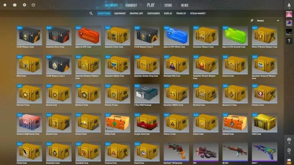 All CS2 2025 Cases List, Prices And Types