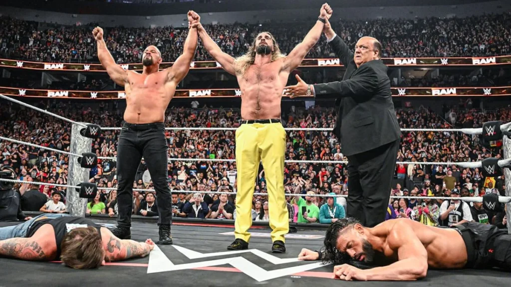 WWE Monday Night Raw: Bron Breakker Joins Rollins And Heyman