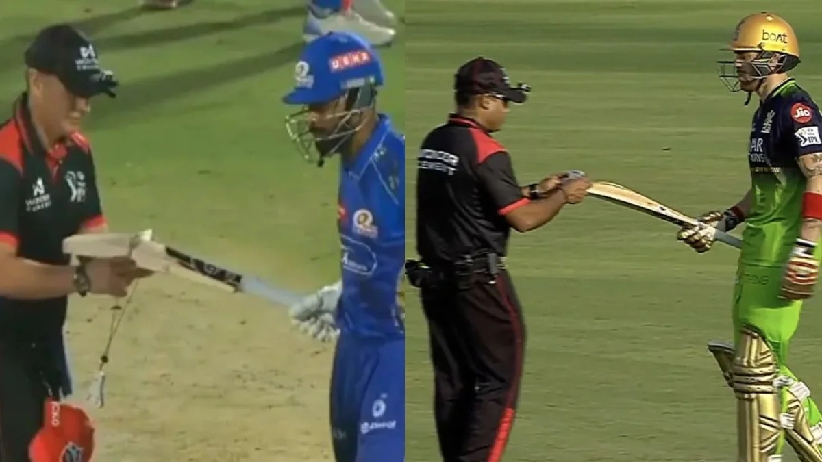 IPL 2025: The Real Reason Behind Sudden Bat Checks