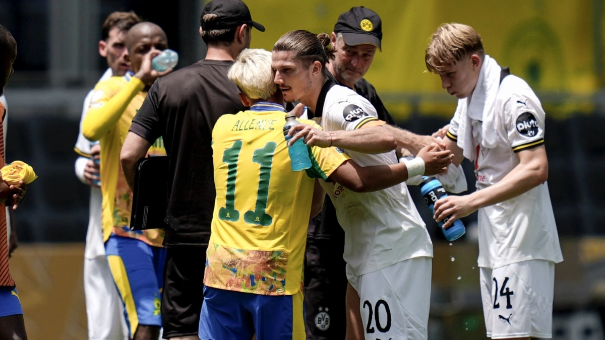 Mamelodi Sundowns Nearly Stun Borussia Dortmund In 7-Goal Thriller At ...