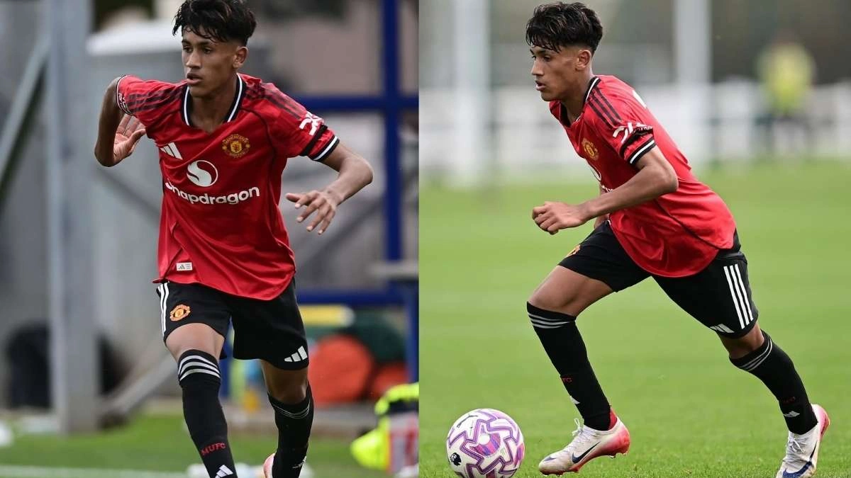 Who Is JJ Gabriel: Manchester United’s 14-Year-Old Wonderkid Training ...