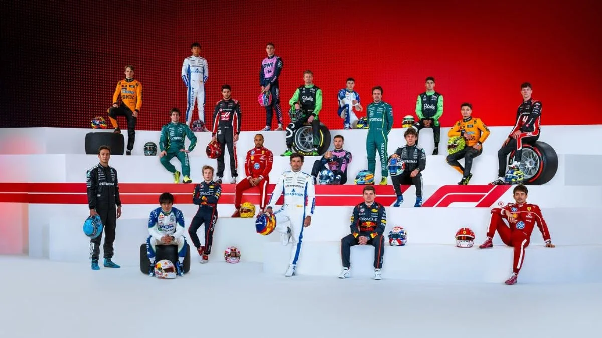 Top 7 Hottest F1 Drivers On Grid In 2025