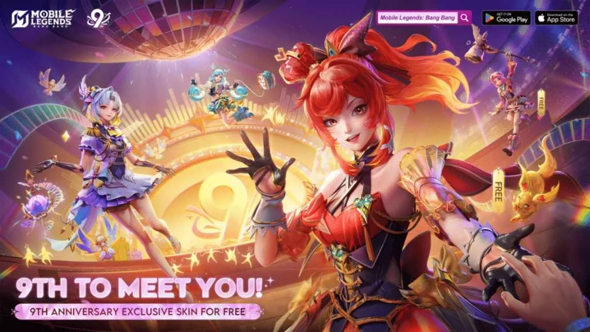 MLBB 9th Anniversary Event: Free Skins And New Mode