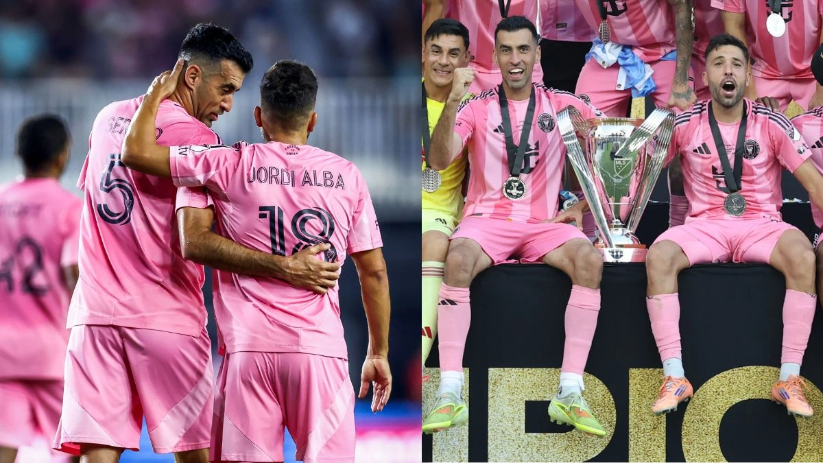 Sergio Busquets And Jordi Alba Retire As Champions After MLS Cup Win