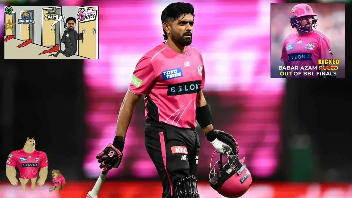 Babar Azam Exits BBL 2026: Top 10 Viral Memes You Must See