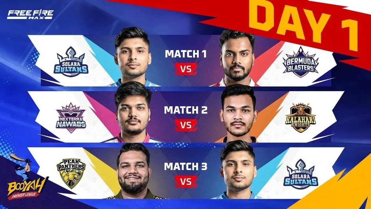Booyah Premier League 2026: Day 1 Schedule, Teams And How To Watch